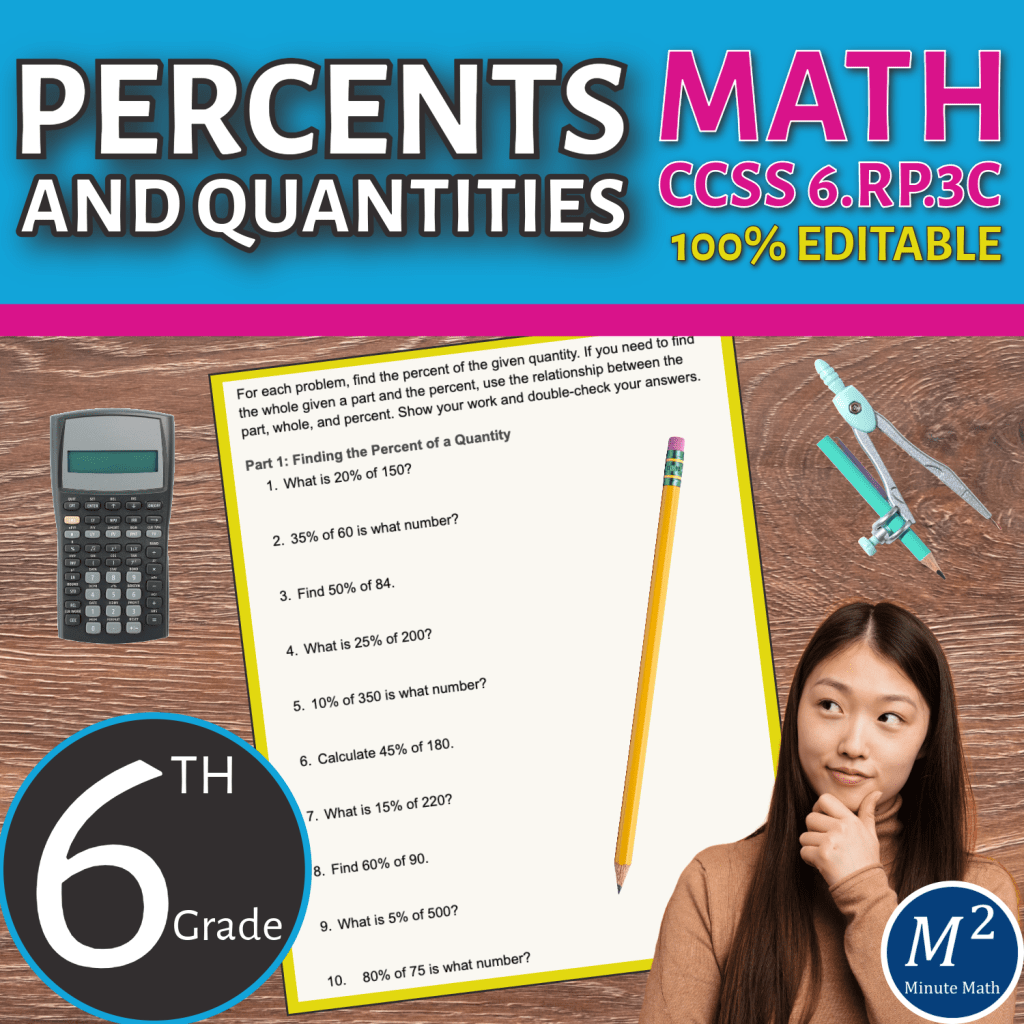 Mastering Percents and Quantities with Video Lessons - Minute Math